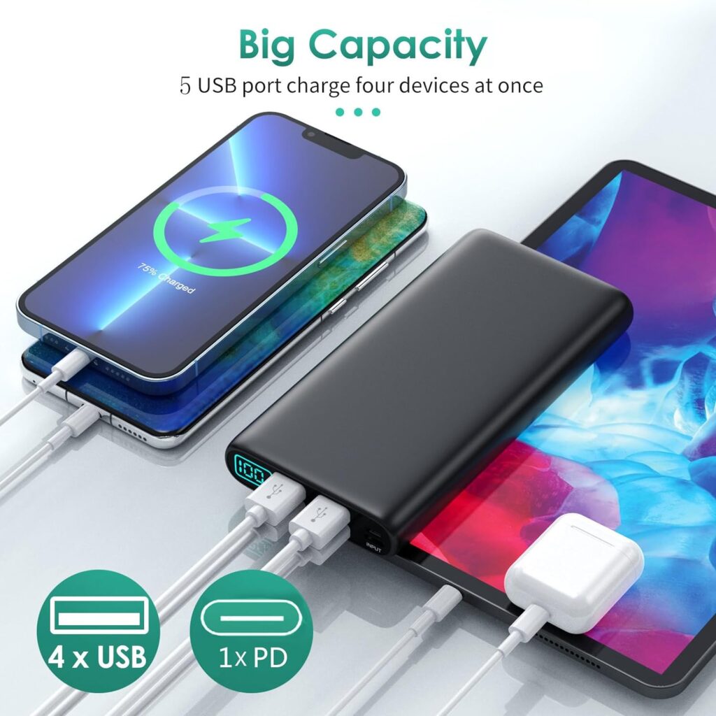 Power Bank Haute Capacité | Boutique Kuulaa-Tech