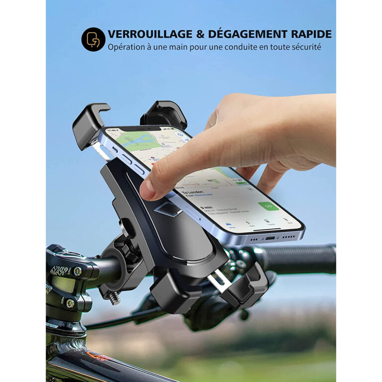 Support Téléphone Vélo Anti Vibration | Boutique KT