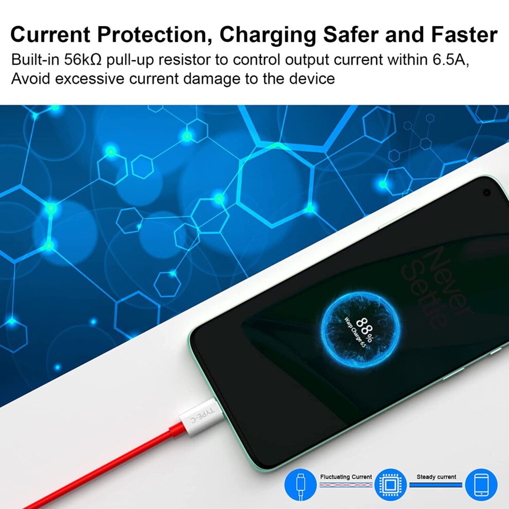 USB Type-C 65w Câble Super Rapide | Boutique Kuulaa Tech