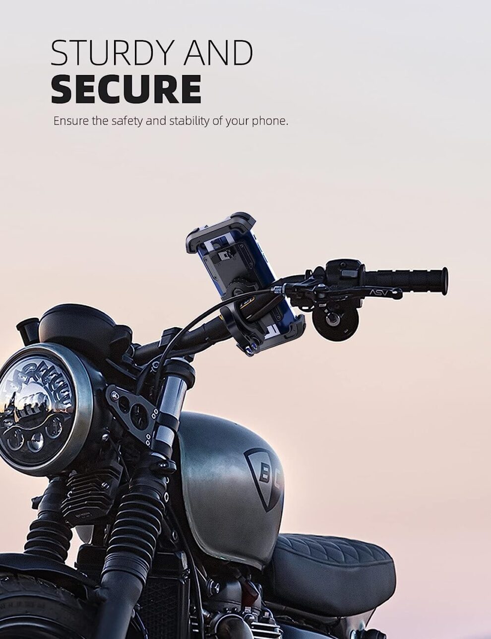 Porte Téléphone Guidon Moto Et Vélo | Boutique KT