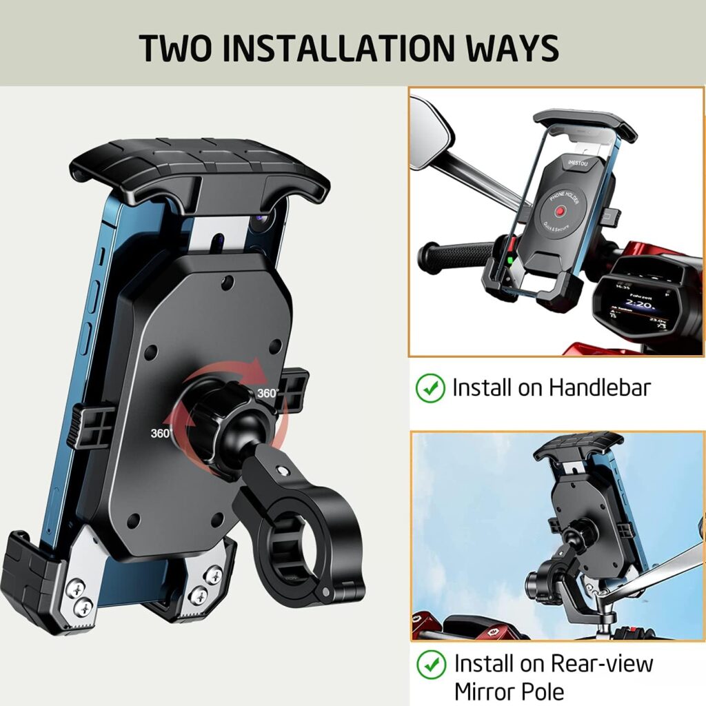 Support Smartphone Guidon Moto | Boutique Kuulaa Tech