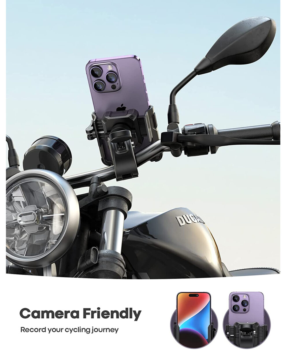 Support Téléphone Portable Moto | Boutique KT
