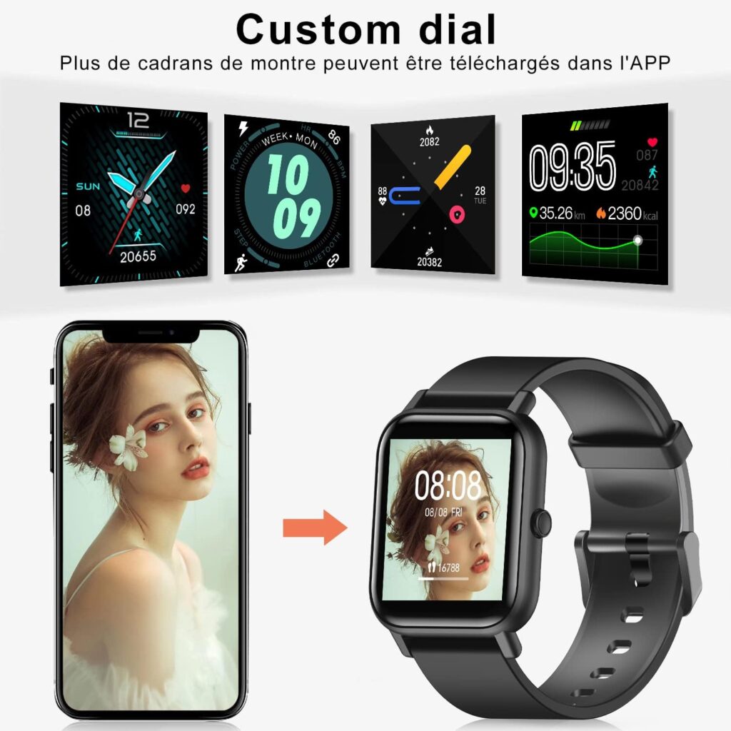 Montre Connectée Android Étanche | Boutique KT