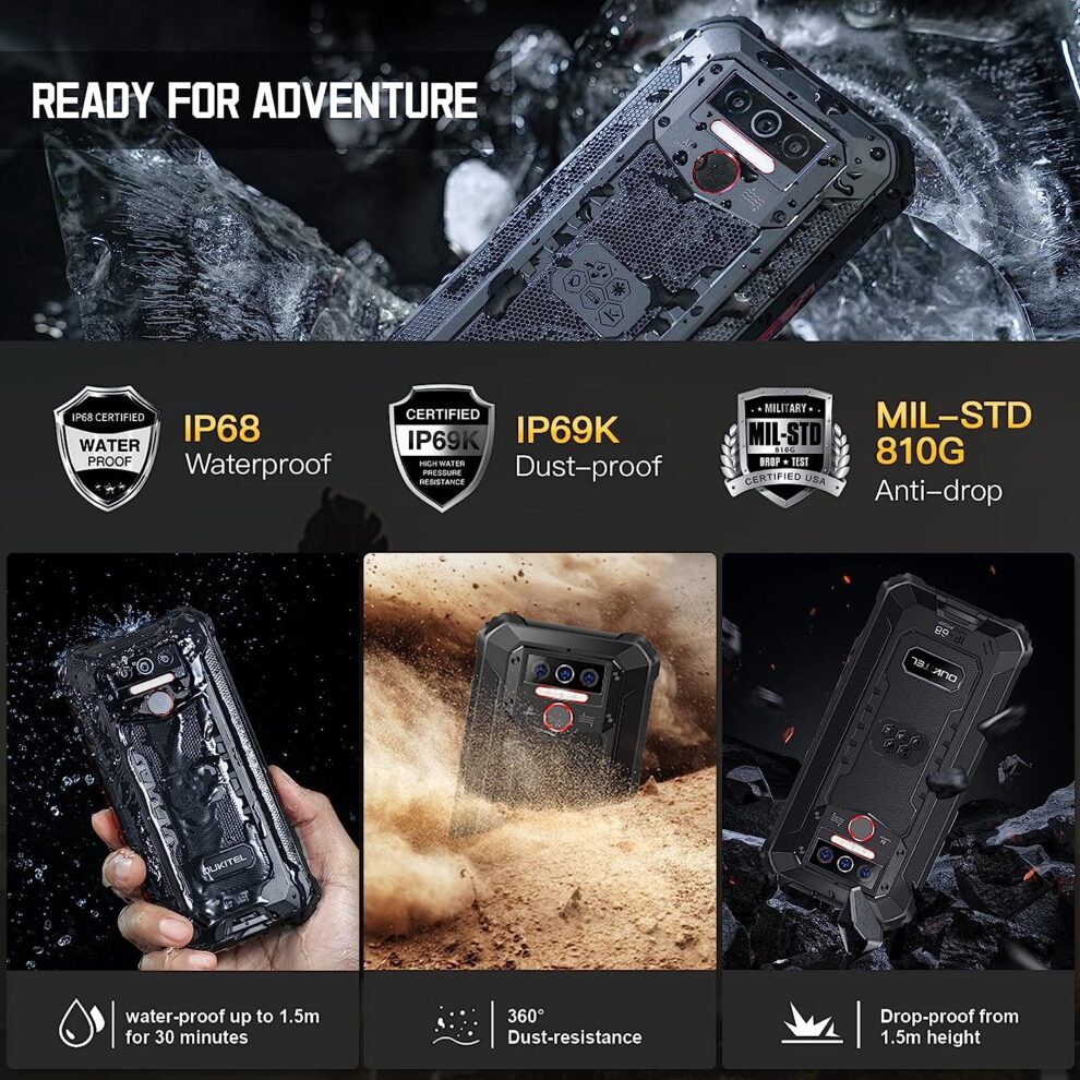 Téléphone Portable Incassable Tactile | Boutique KT