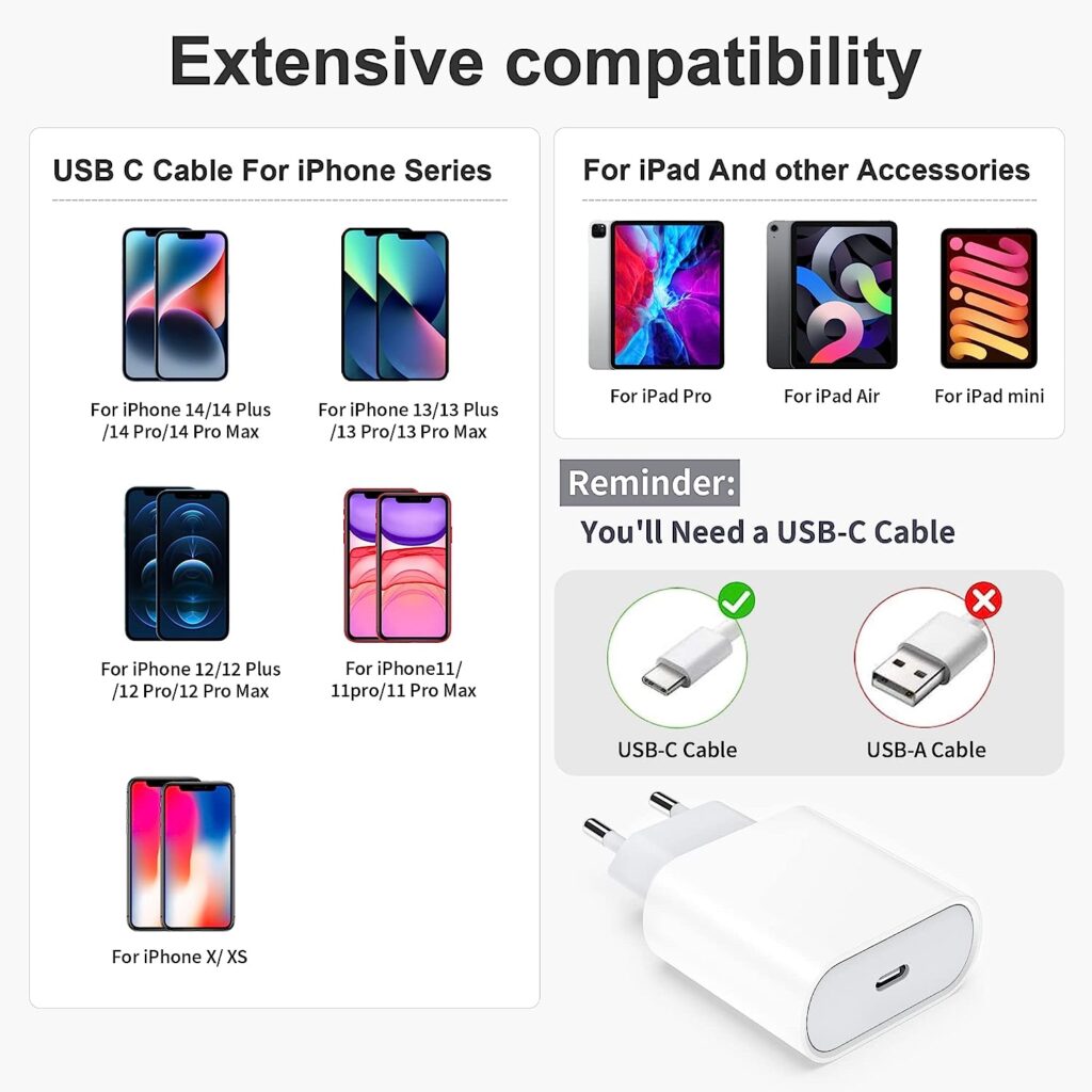 Chargeur IPhone 13 USB-C | Boutique Kuulaa-Tech