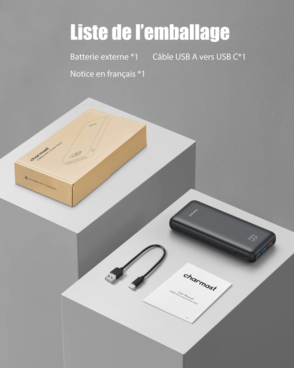 Batterie Externe Micro USB Et USB-C | Boutique KT
