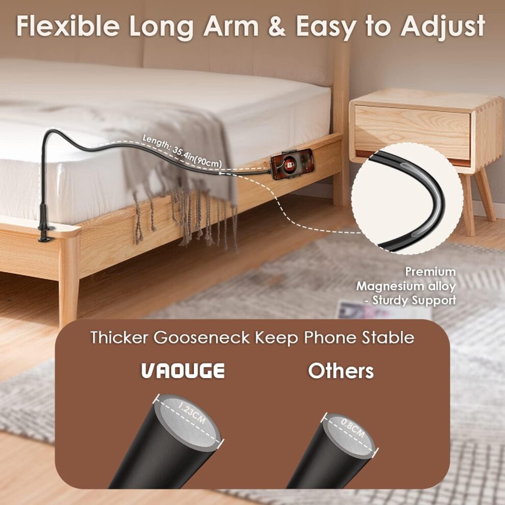 Porte Téléphone Long Bras Flexible | Boutique KT