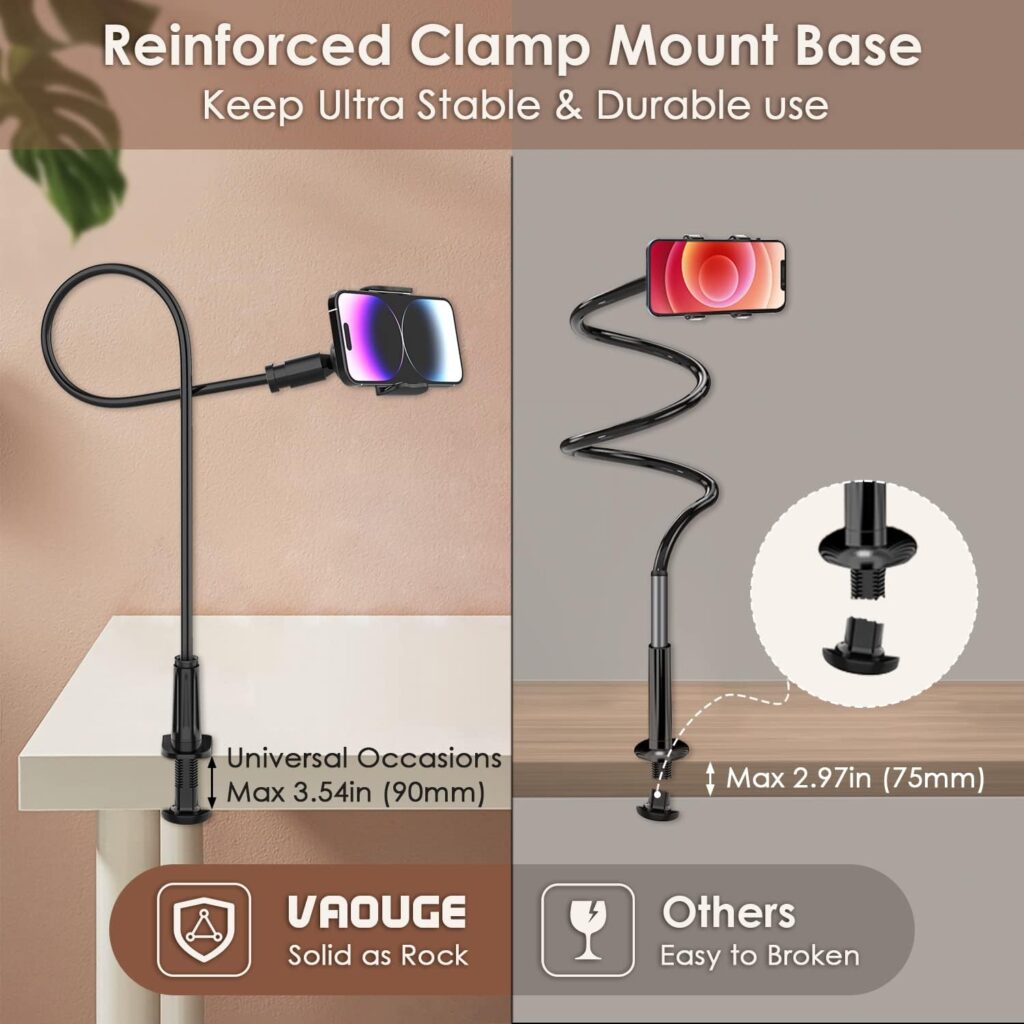 Porte Téléphone Long Bras Flexible | Boutique KT