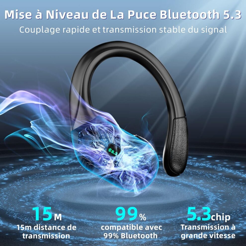 Écouteur Bluetooth Sport Réduction Bruit | Boutique KT
