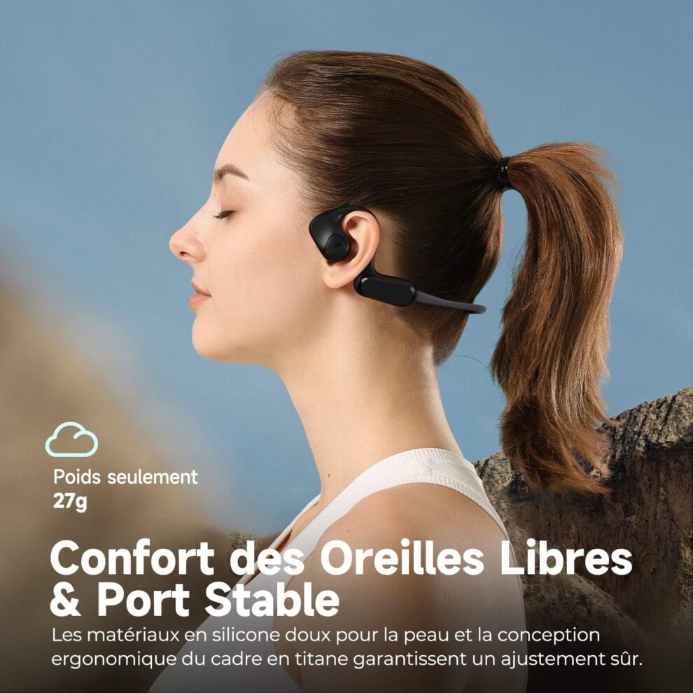 Écouteur Sans Fil À Conduction | Boutique Kuulaa-Tech