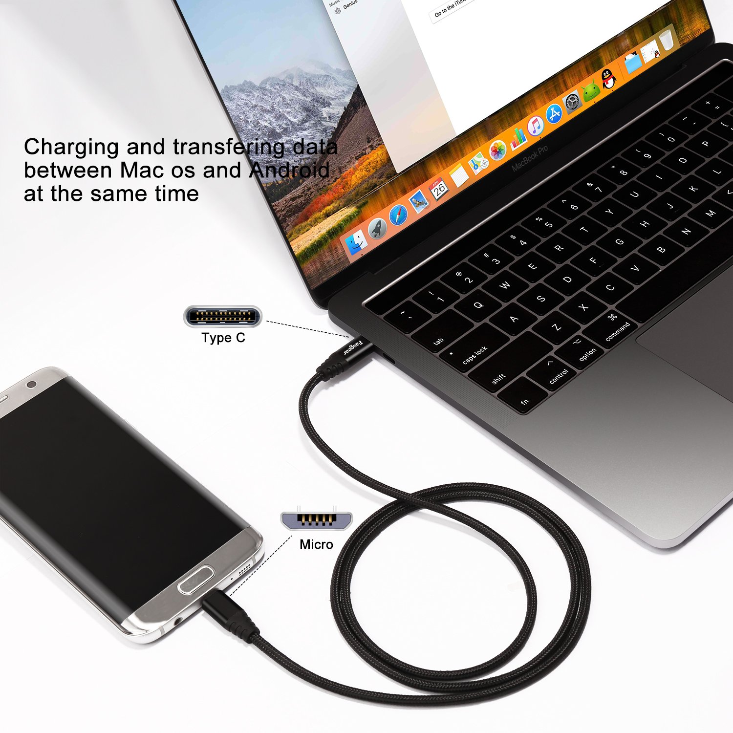 Câble USB Micro B Vers USB-C | Boutique KT